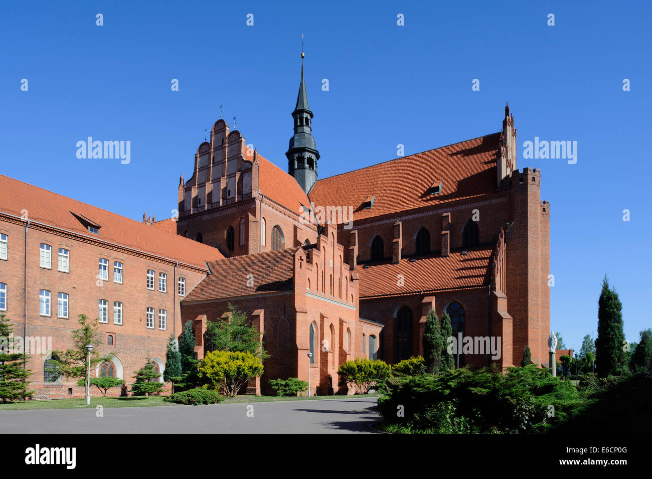 Basilica and monastery Pelplin, Poland, Europe Stock Photo - Alamy