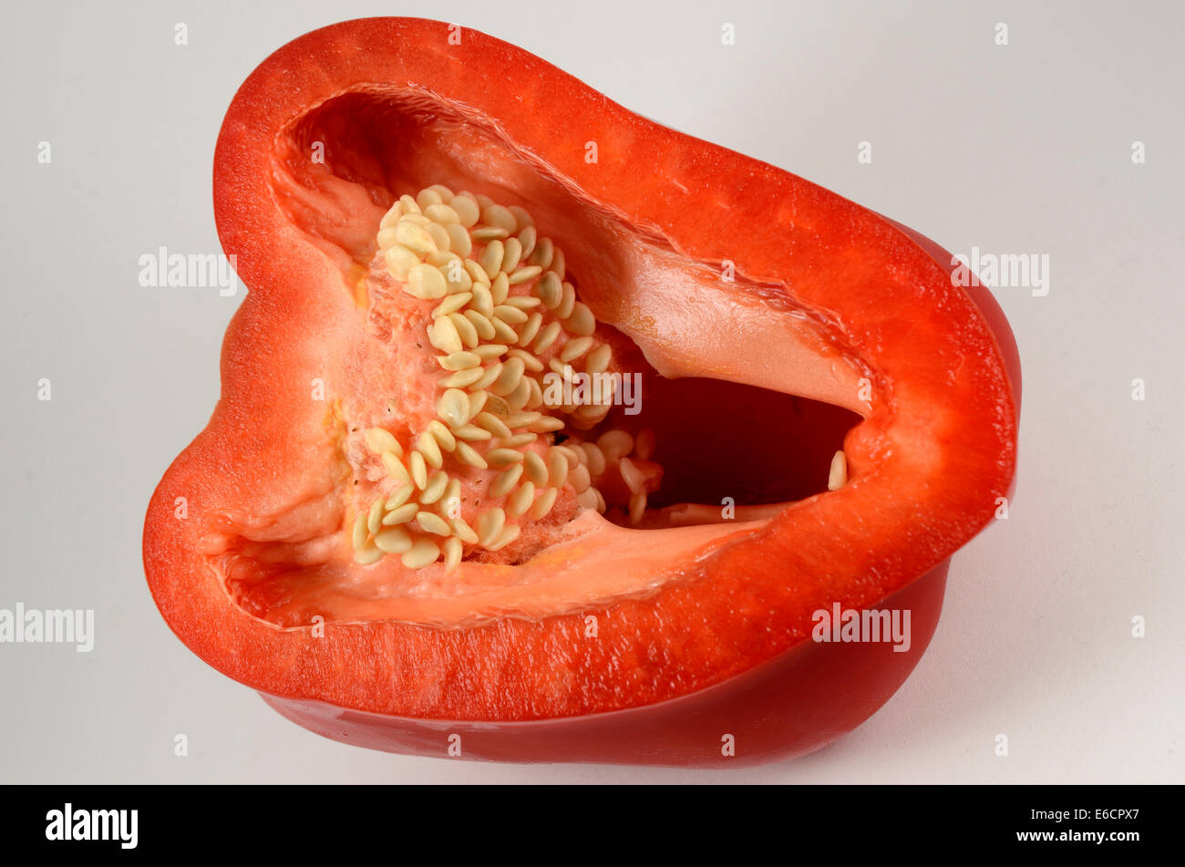 Inside a red pepper hi-res stock photography and images - Alamy