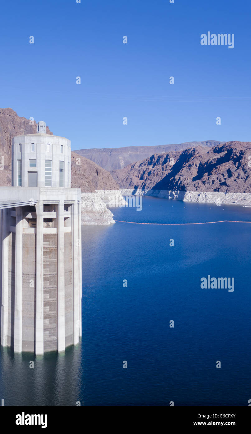 Hoover dam water tower in hi-res stock photography and images - Alamy
