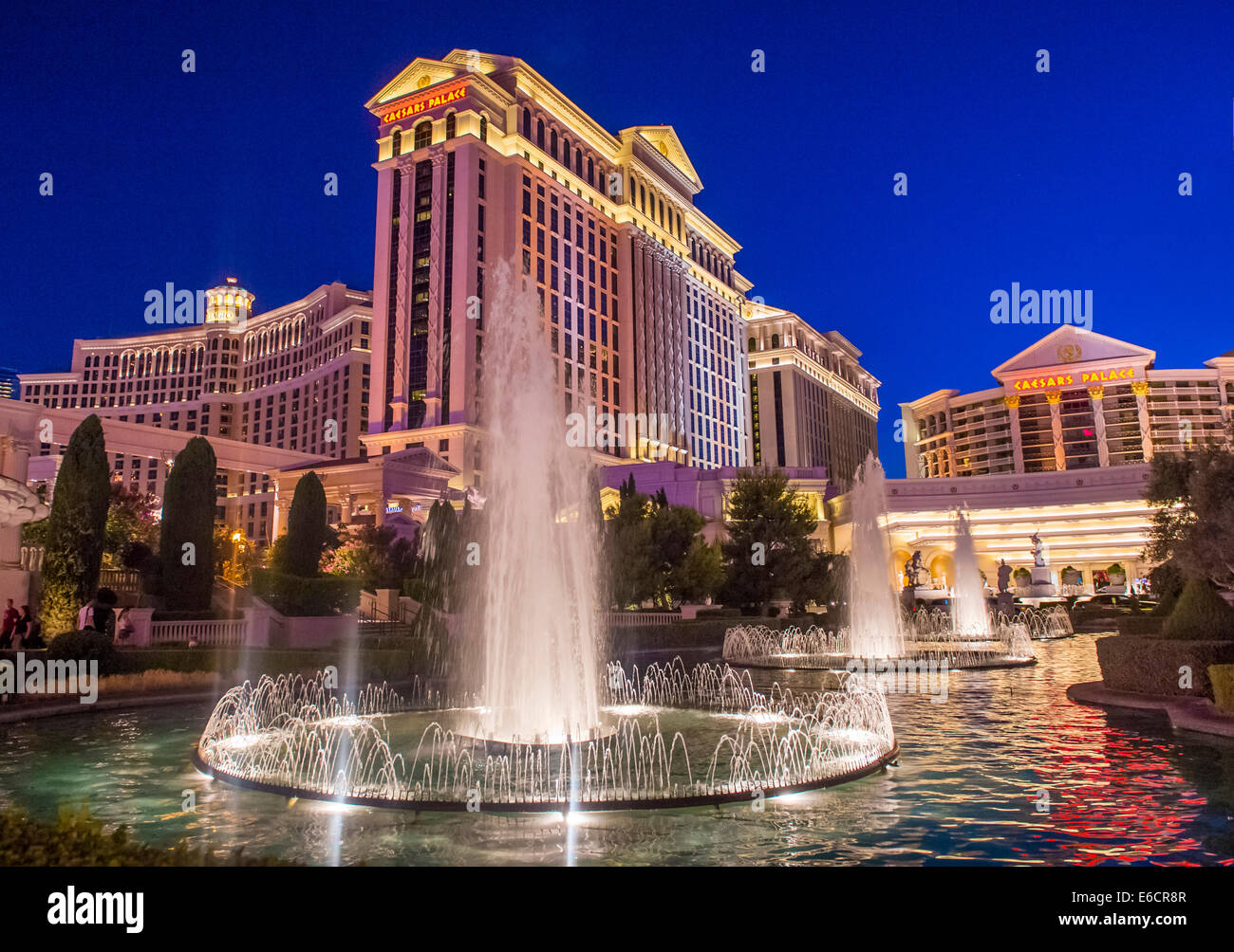 The Caesars Palace hotel in Las Vegas Stock Photo - Alamy