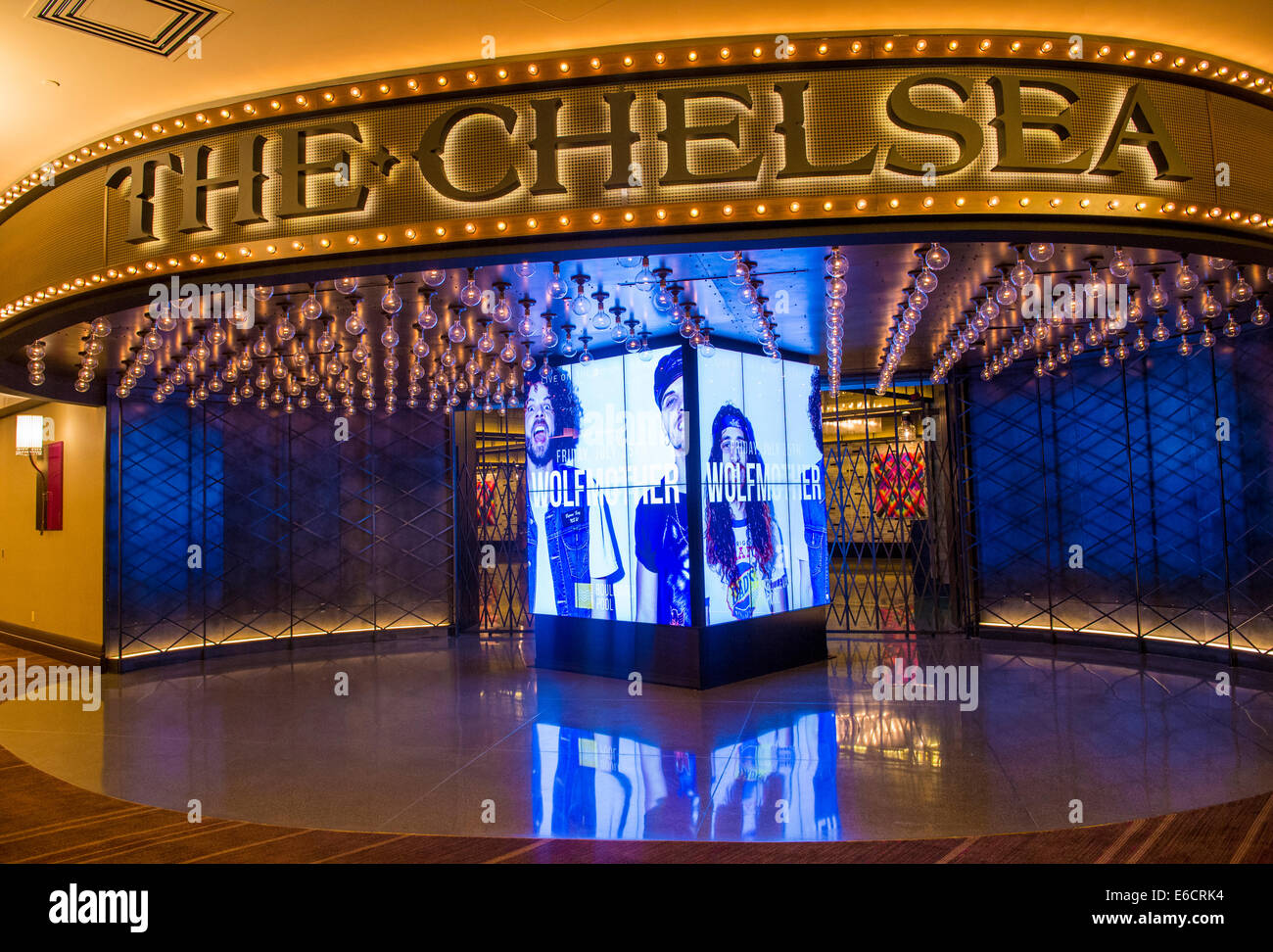 Hotel chelsea neon sign hi-res stock photography and images - Alamy