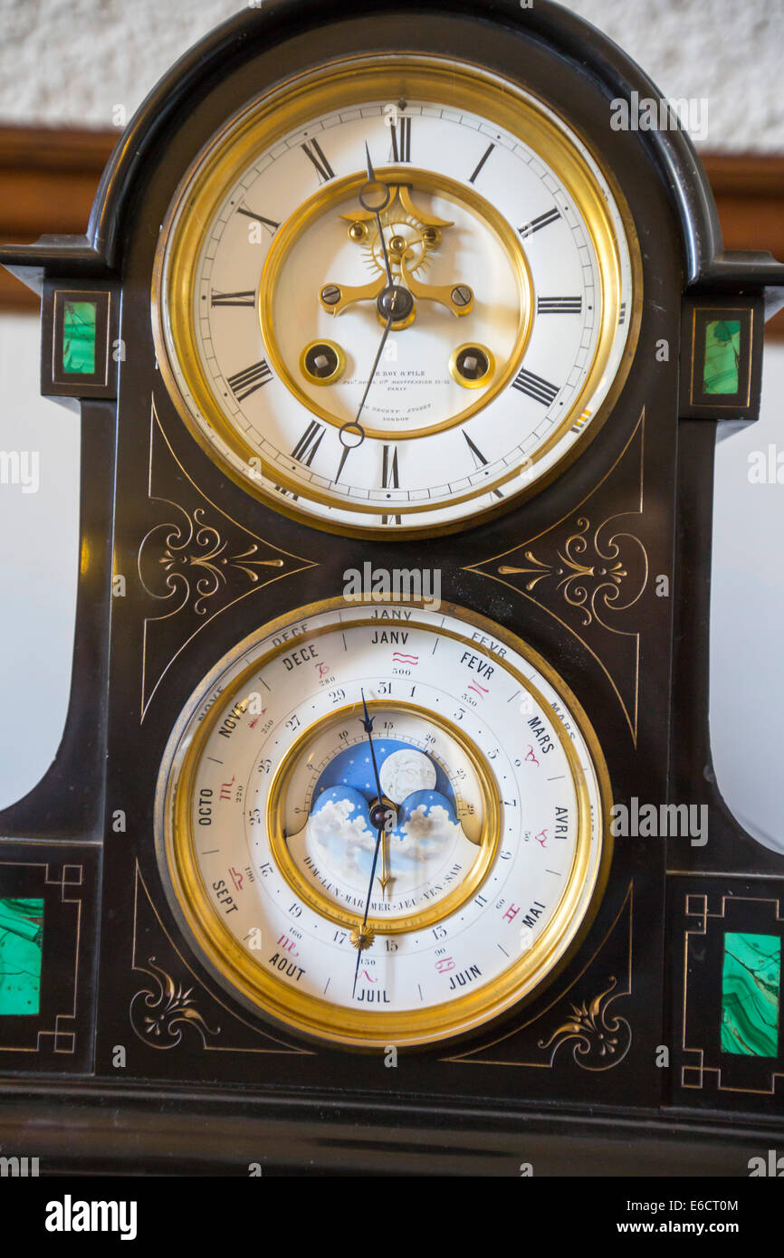 Clock with moon phases hi-res stock photography and images - Alamy