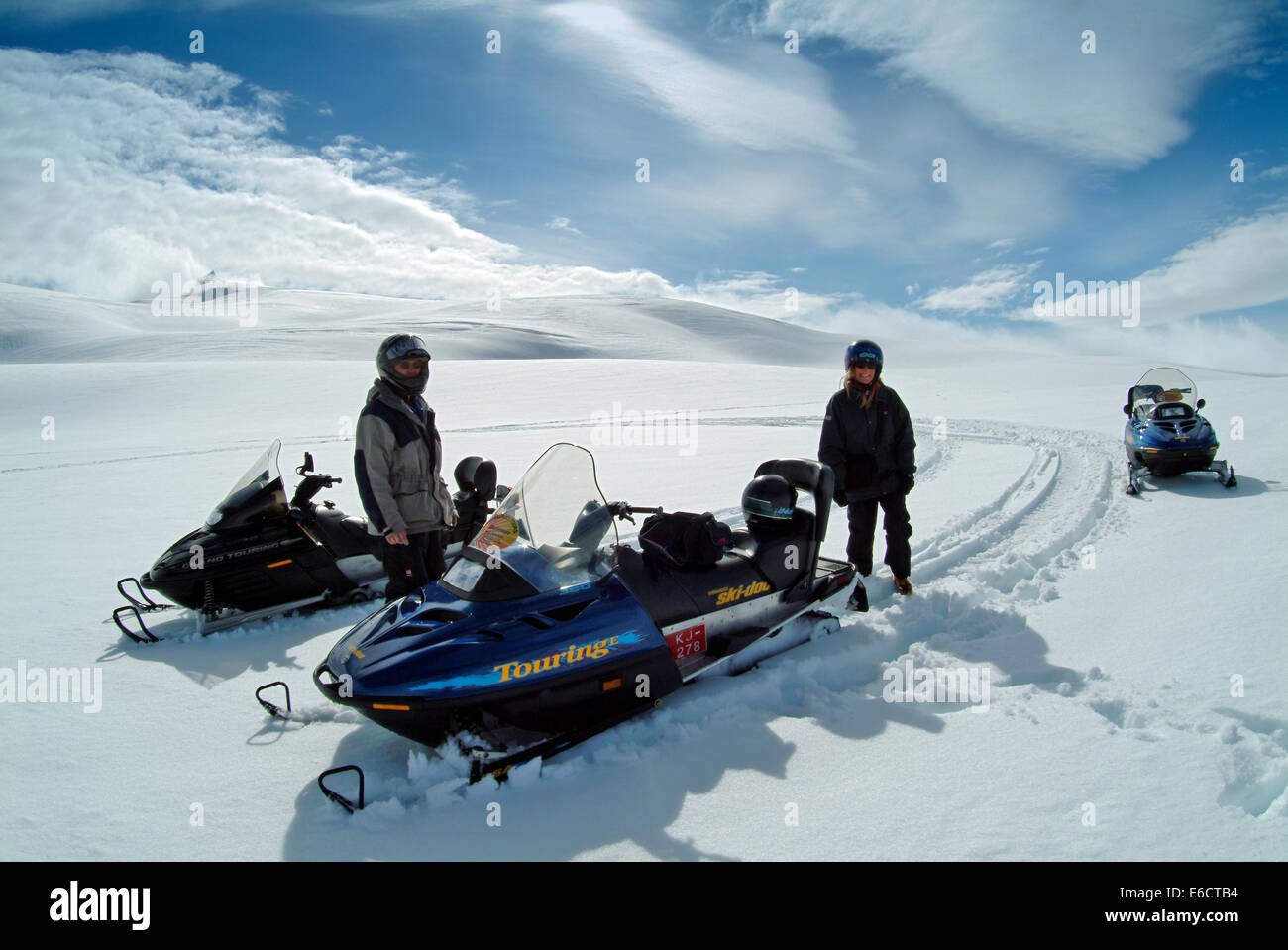 Vatnajokull ice cap, Iceland Stock Photo - Alamy