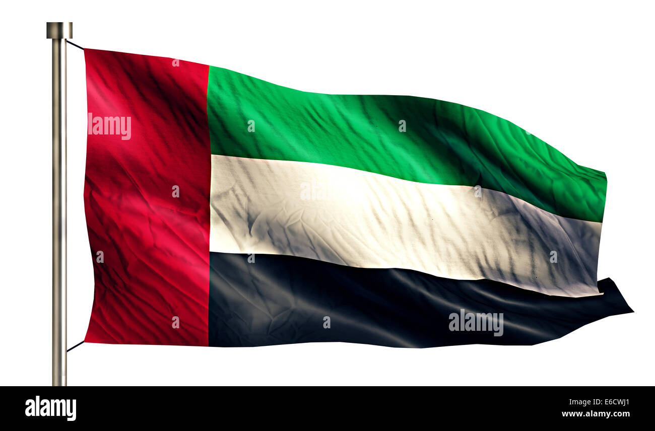 Emirates flag pole hi-res stock photography and images - Alamy