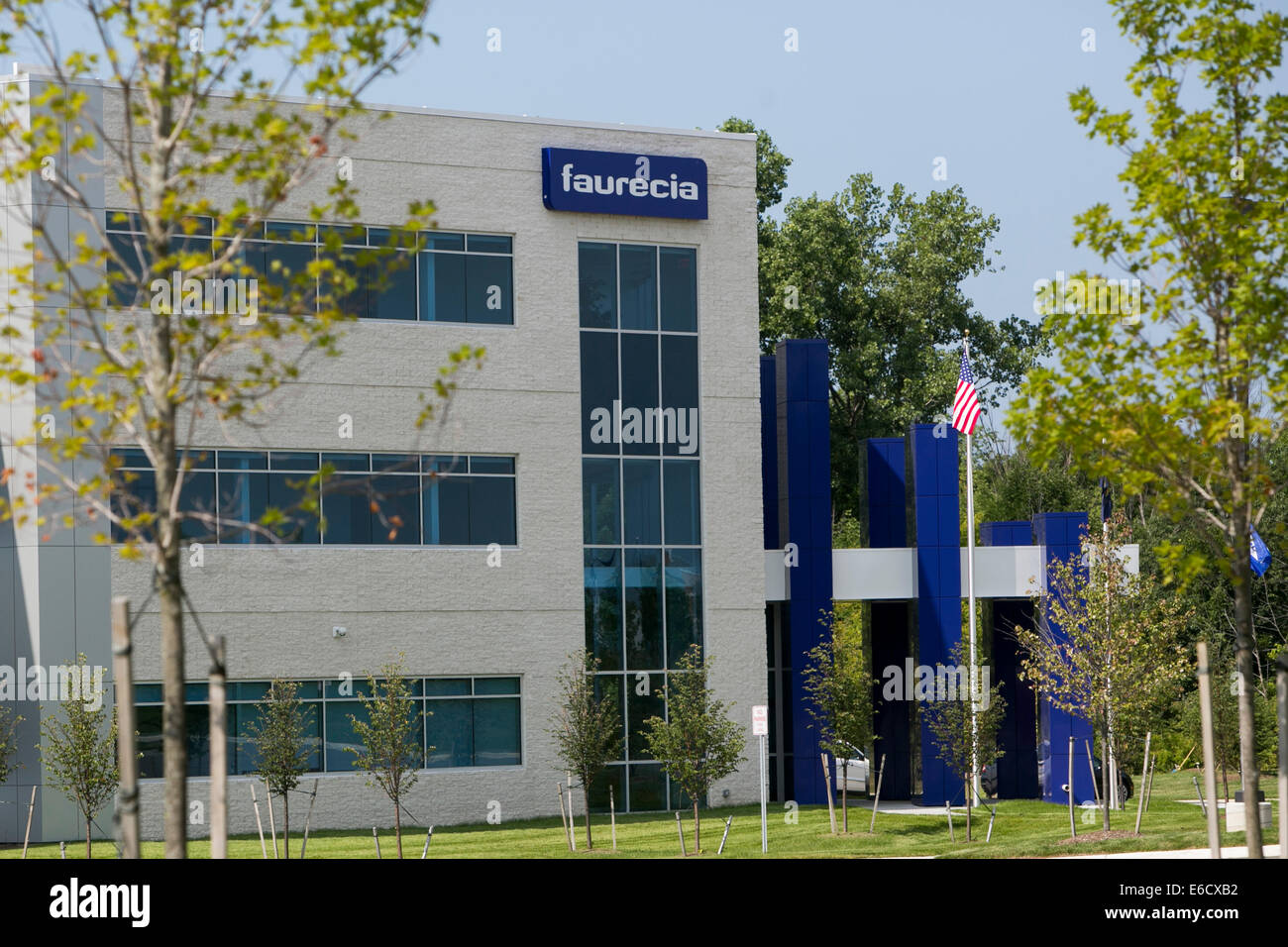 A facility occupied by auto parts maker Faurecia in Auburn Hills ...