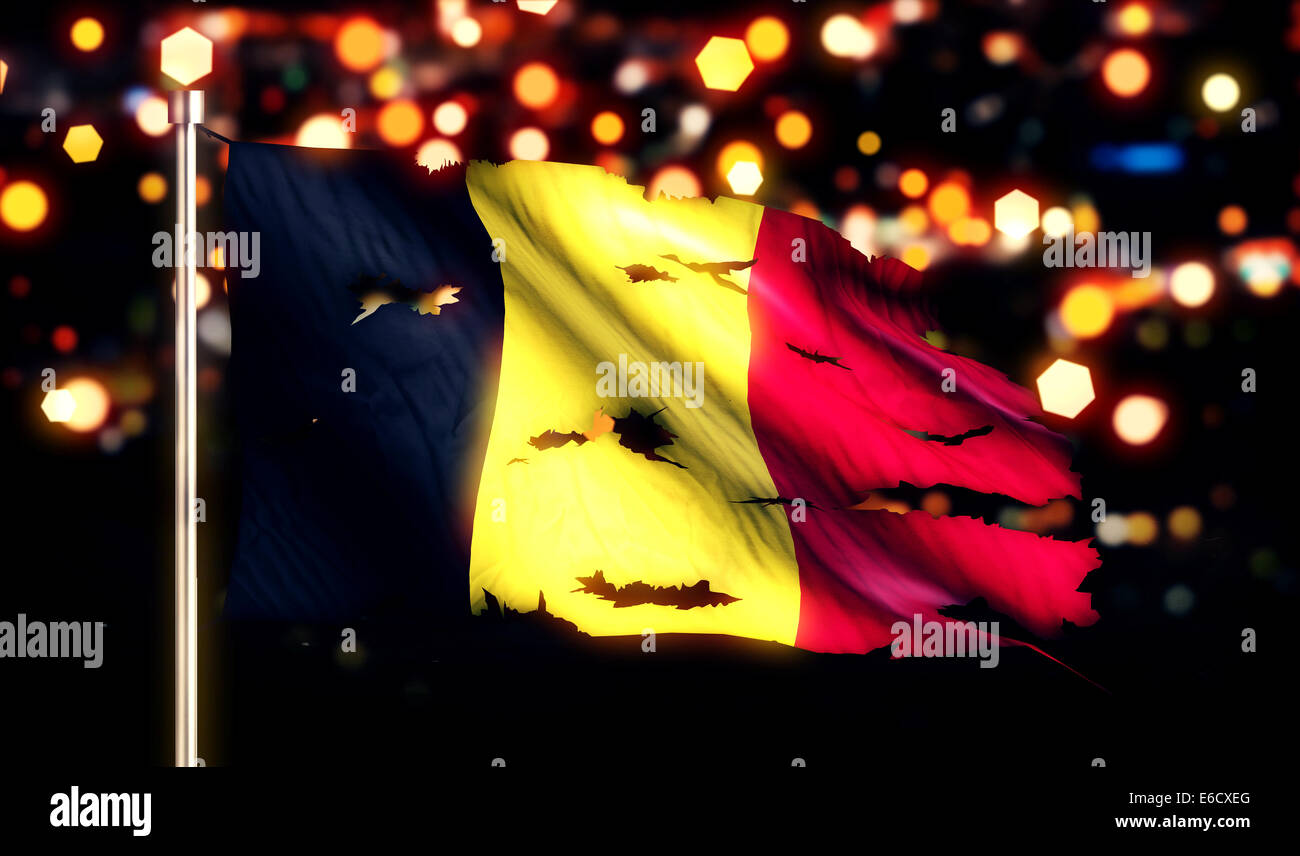 Belgium National Flag Torn Burned War Freedom Night 3D Stock Photo - Alamy
