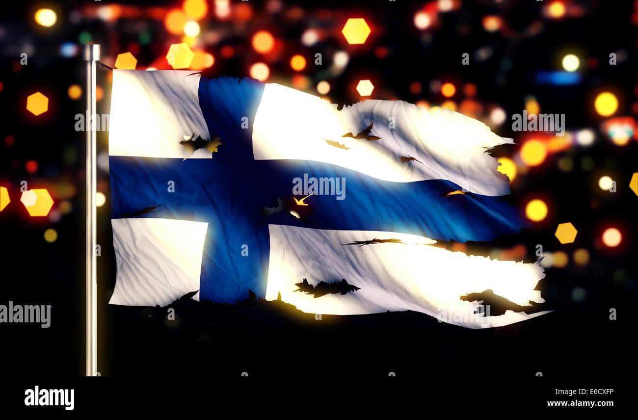 Finlandia flag hi-res stock photography and images - Alamy