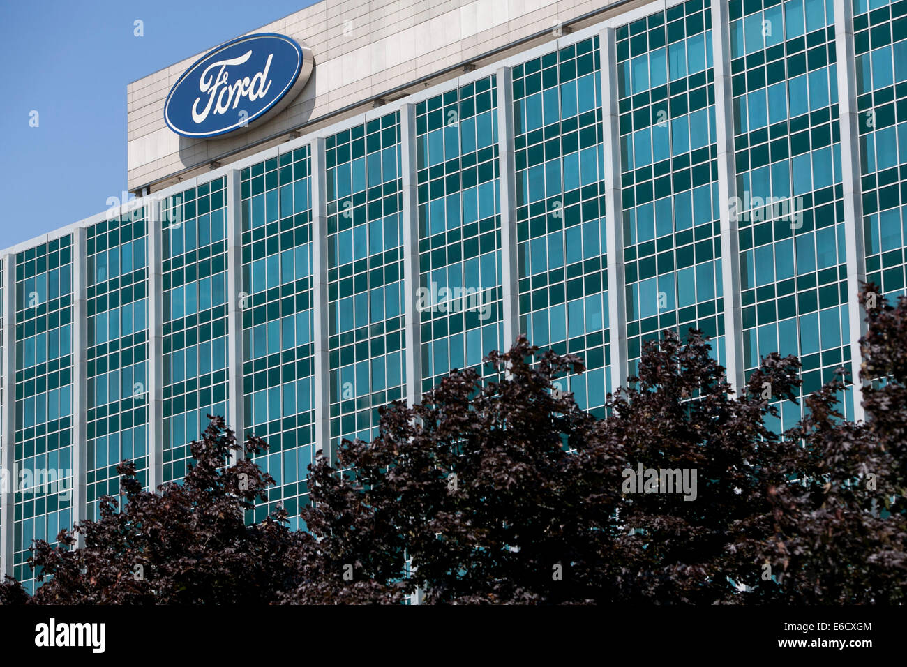 The headquarters of The Ford Motor Company in Dearborn, Michigan Stock ...