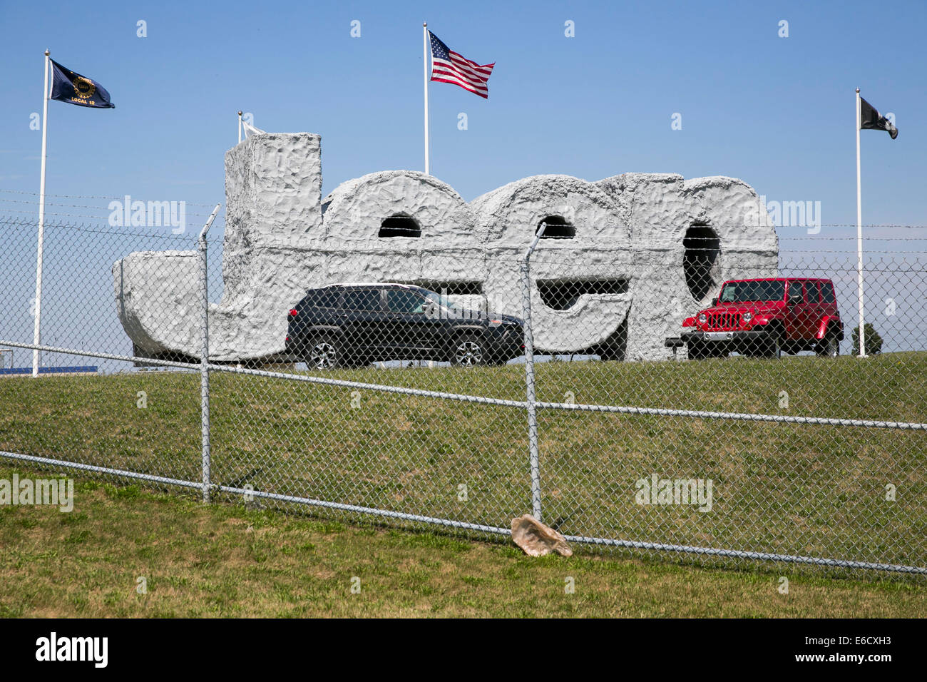 The Chrysler Toledo Assembly Complex in Toledo, Ohio. The manufacturing ...