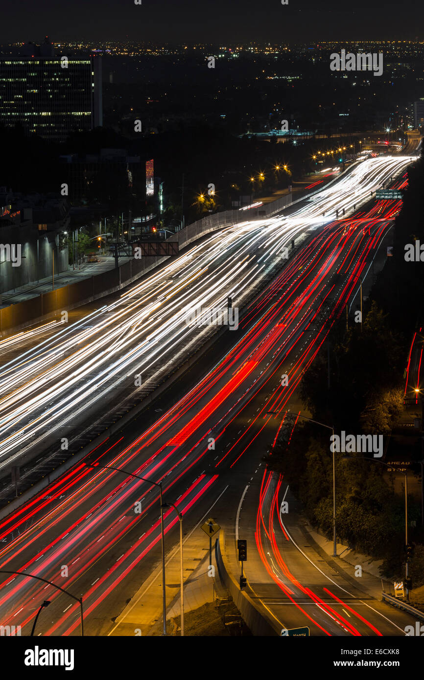 Fast Traffic At Night