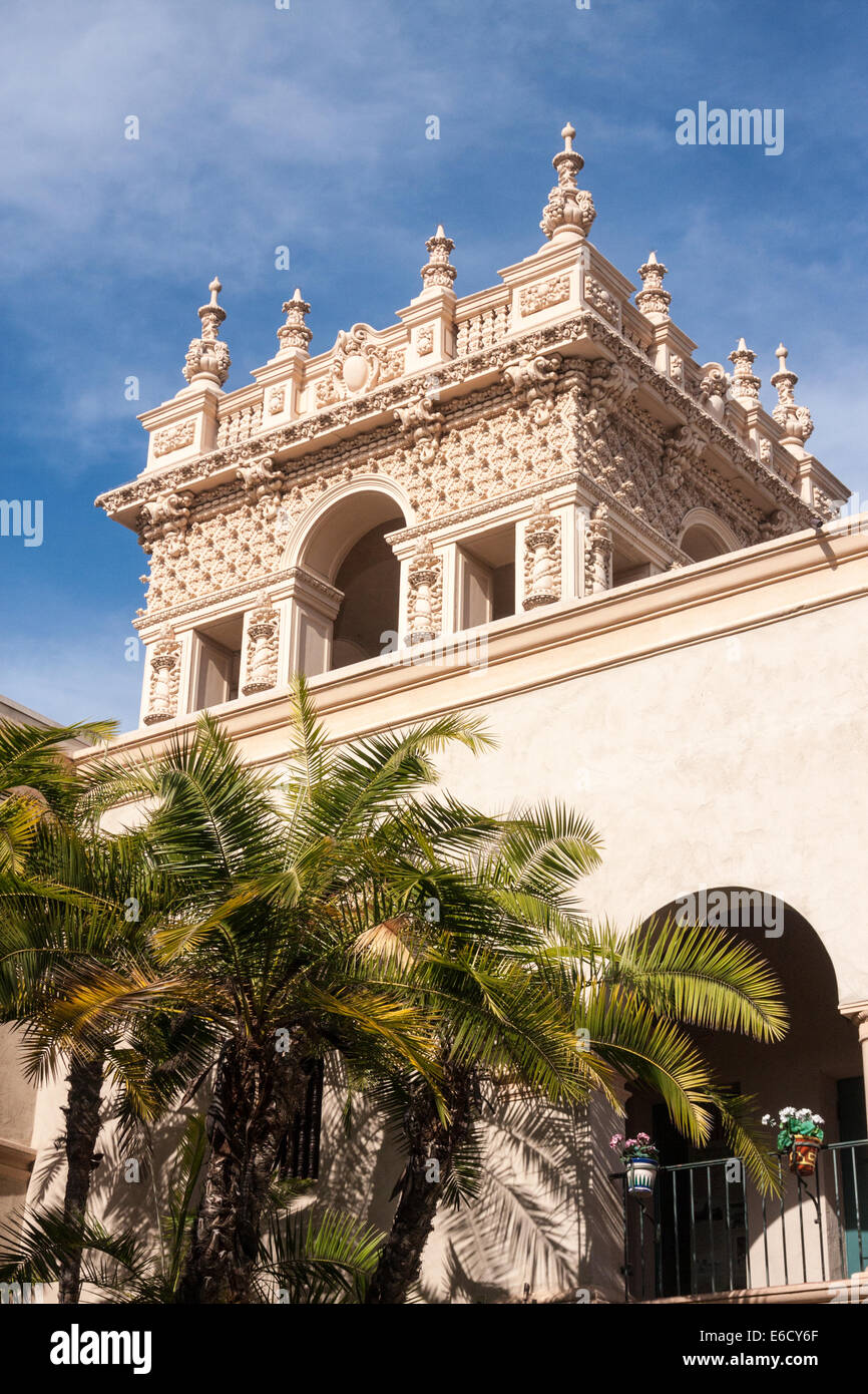 Tower in San Diego's Balboa Park Stock Photo - Alamy