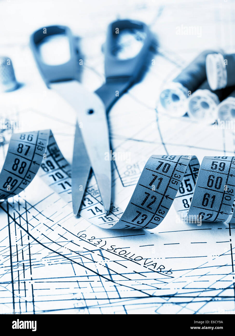 Sewing background hi-res stock photography and images - Alamy