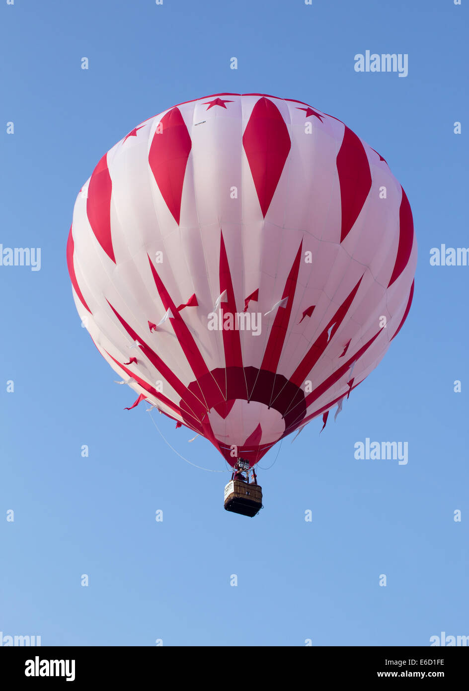 METAMORA, MICHIGAN – AUGUST 24 2013: Hot air balloons launch at the ...