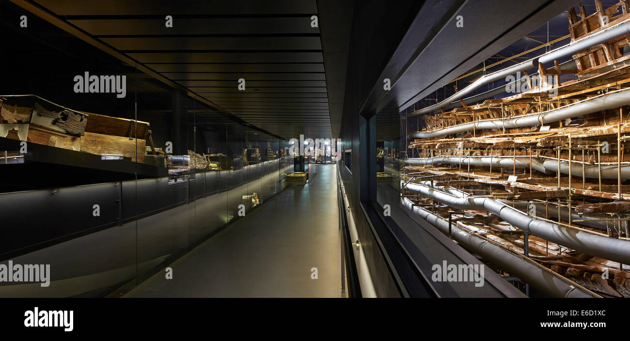The Mary Rose Museum, Portsmouth, United Kingdom. Architect: Pringle ...
