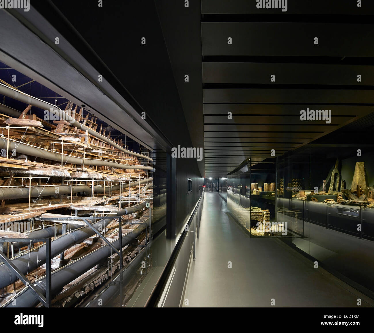 The Mary Rose Museum, Portsmouth, United Kingdom. Architect: Pringle ...