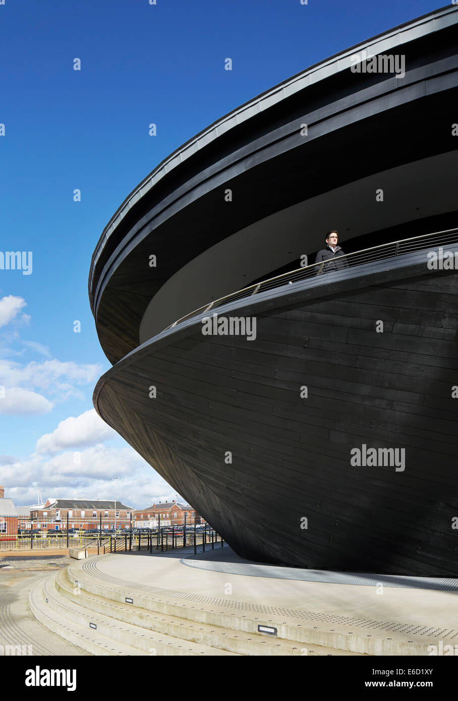 The Mary Rose Museum, Portsmouth, United Kingdom. Architect: Pringle ...