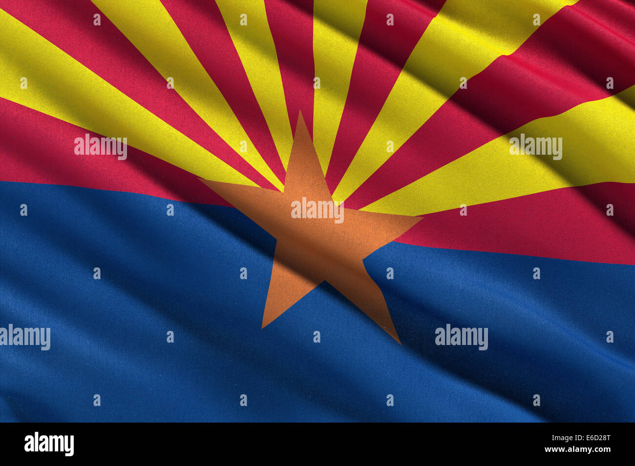 Flag of Arizona Stock Photo - Alamy