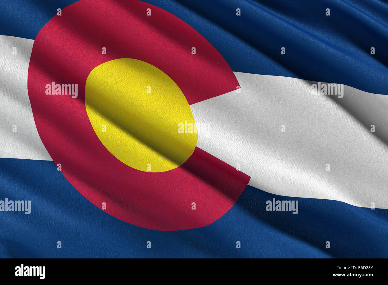 Flag of Colorado Stock Photo - Alamy