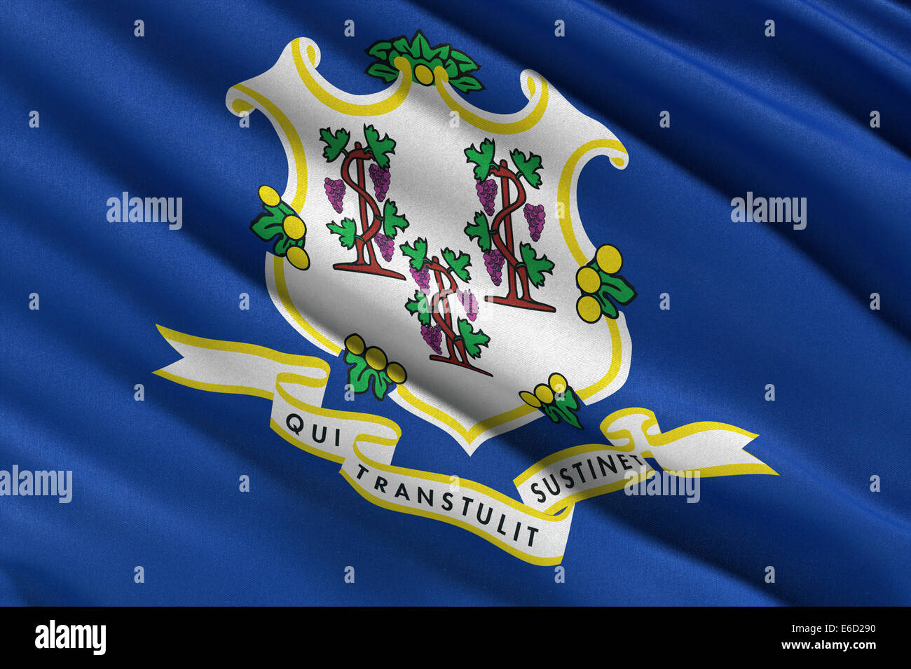 Flag of Connecticut Stock Photo - Alamy