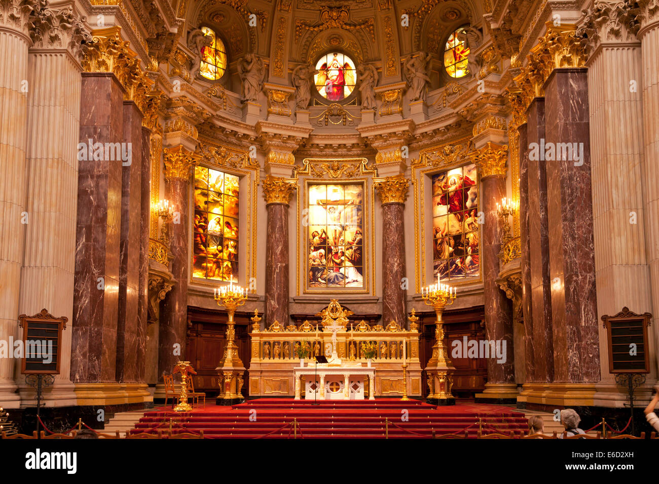 Altar and interior, Berlin Cathedral, Berlin, Germany Stock Photo - Alamy