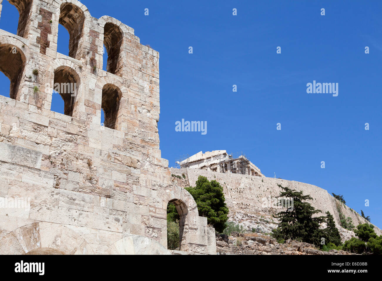 Herodes atticus amphitheater hi-res stock photography and images - Alamy