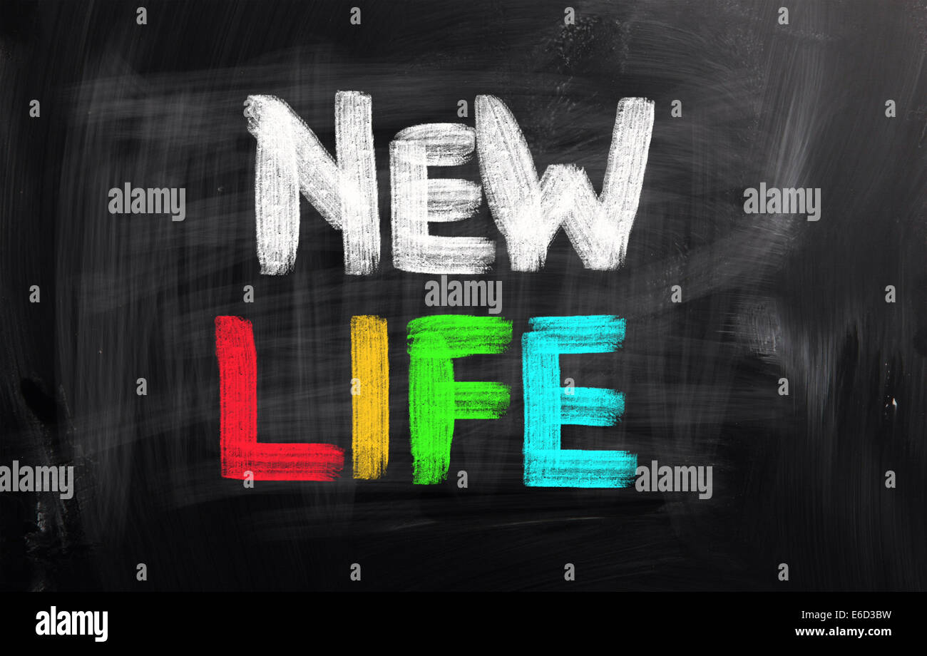 Concept Handwritten With Chalk - Color Image Stock Photo - Alamy