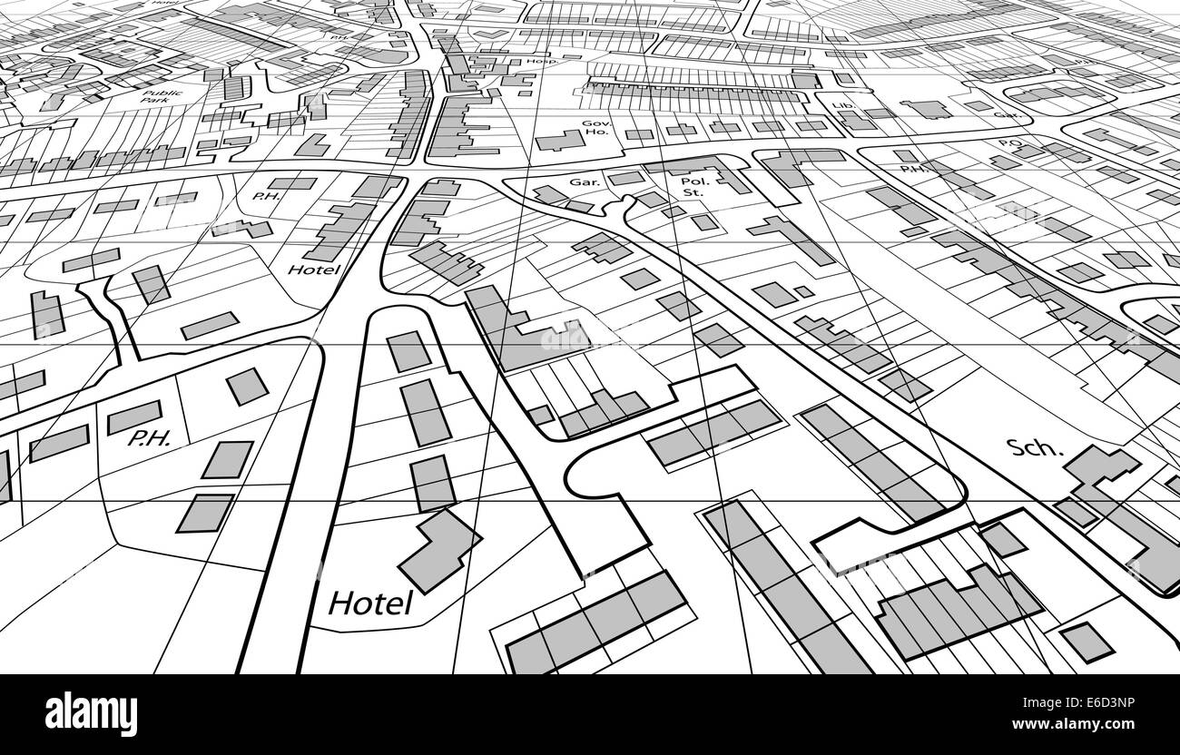 Editable vector illustration generic map hi-res stock photography and ...