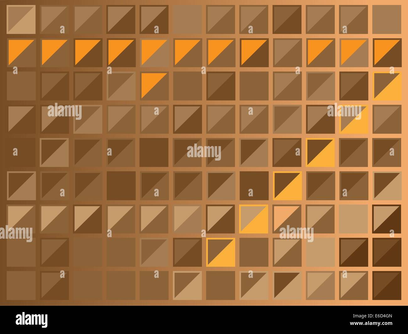 Vector background design of brown squares Stock Vector Image & Art - Alamy