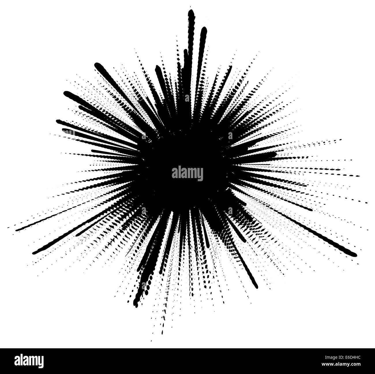 Black ink burst hi-res stock photography and images - Alamy