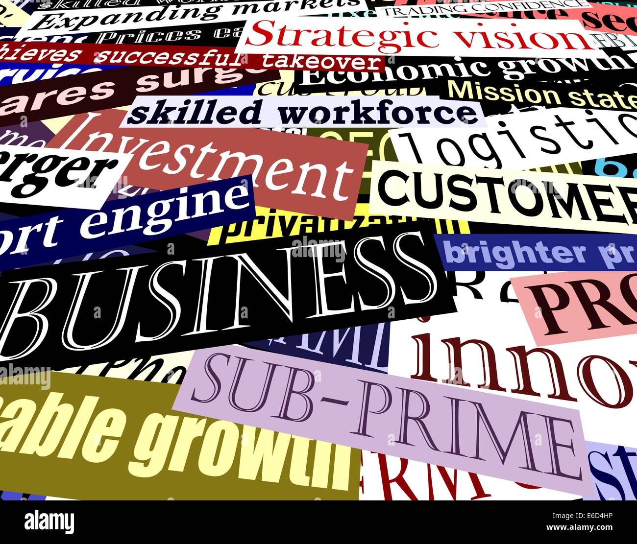 Headline Stock Vector Images - Alamy