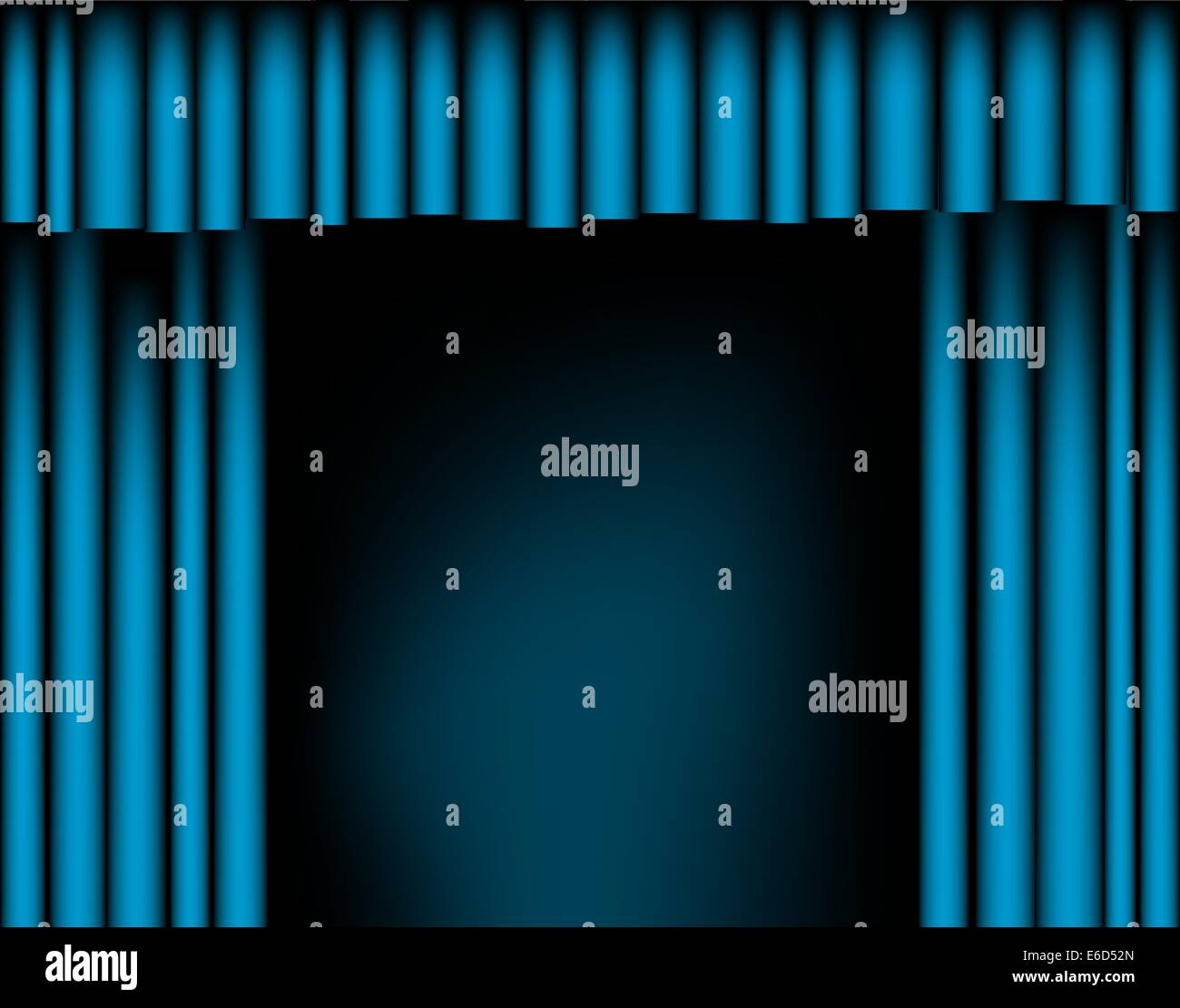 A blue velvet cloth Stock Vector Images - Alamy