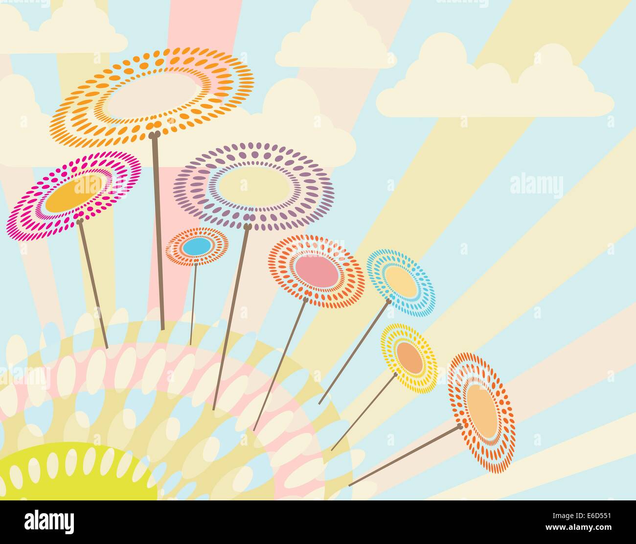 Summery Stock Vector Images - Alamy