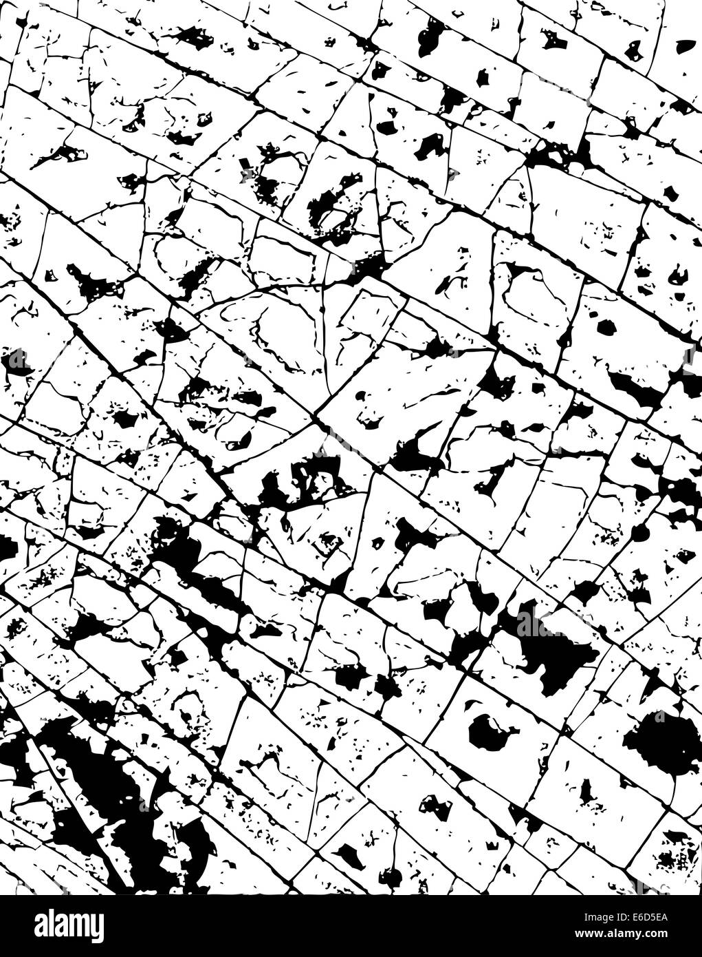 Background editable vector illustration of cracked grunge pattern Stock ...