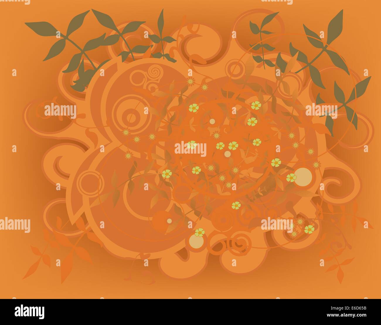 Abstract vector background of various separate elements Stock Vector ...