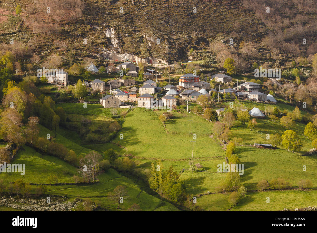 Galicia spain village hi-res stock photography and images - Alamy