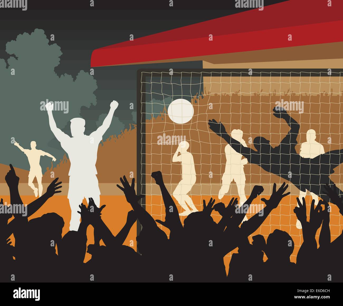 Goal Stock Vector Images - Alamy