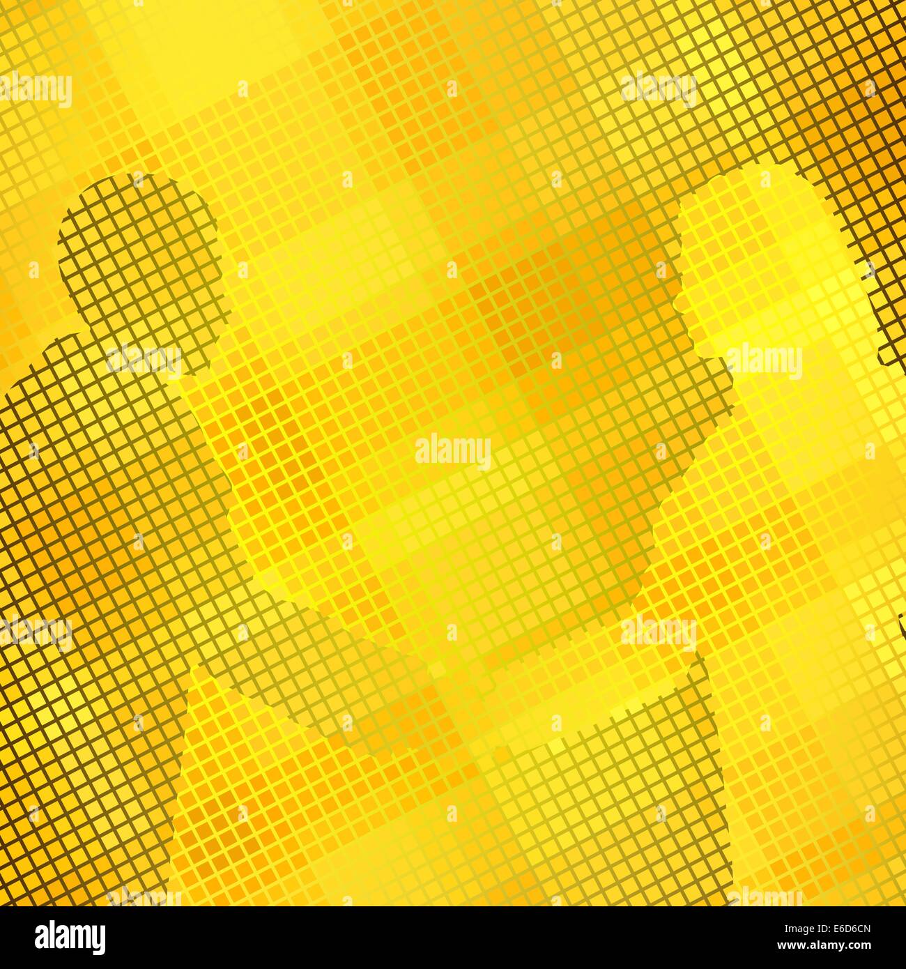 Two people greeting in Stock Vector Images - Alamy