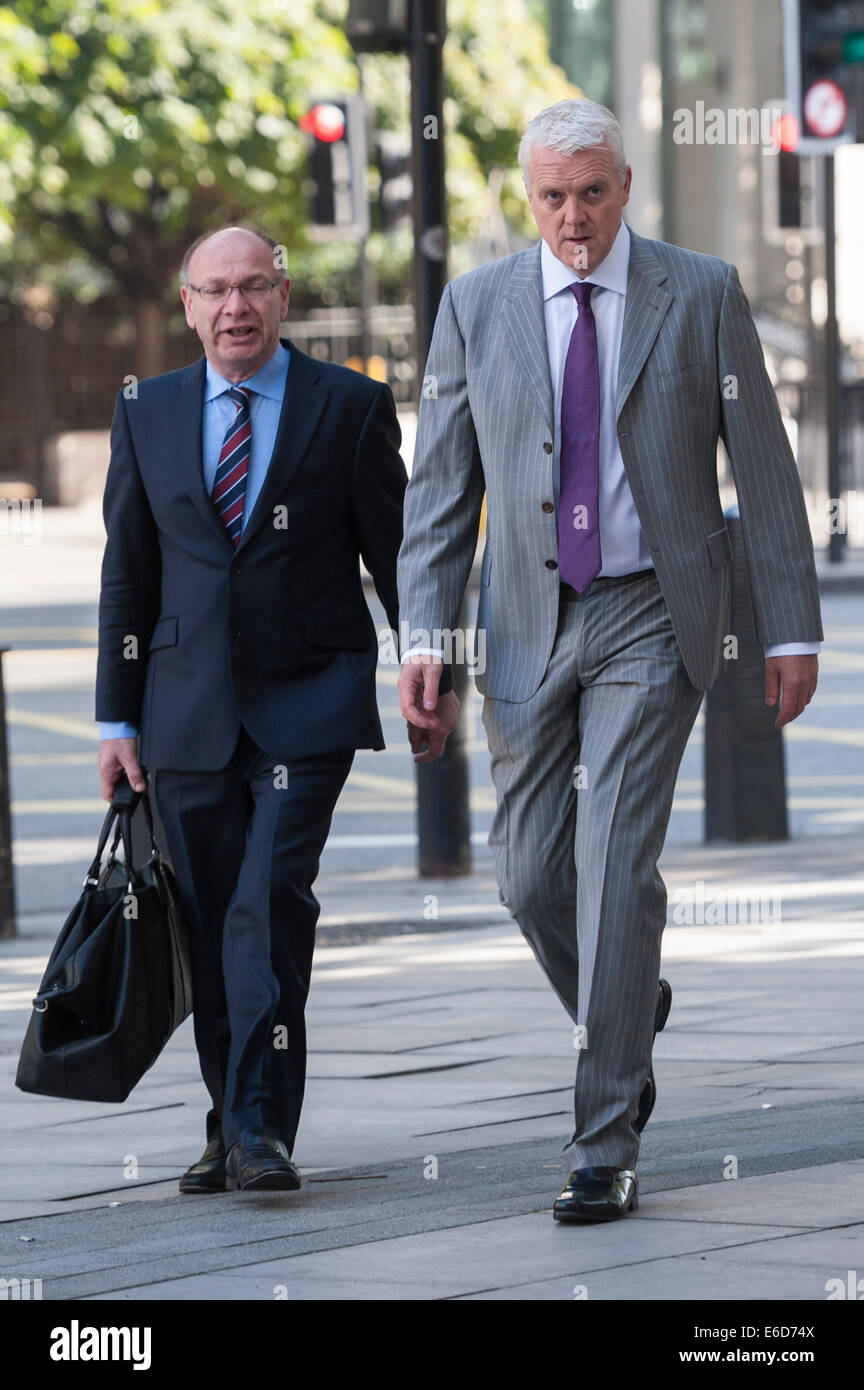 London, UK. 21st August 2014. Former News of the World deputy editor ...