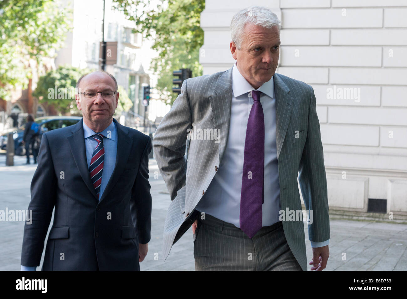 London, UK. 21st August 2014. Former News of the World deputy editor ...