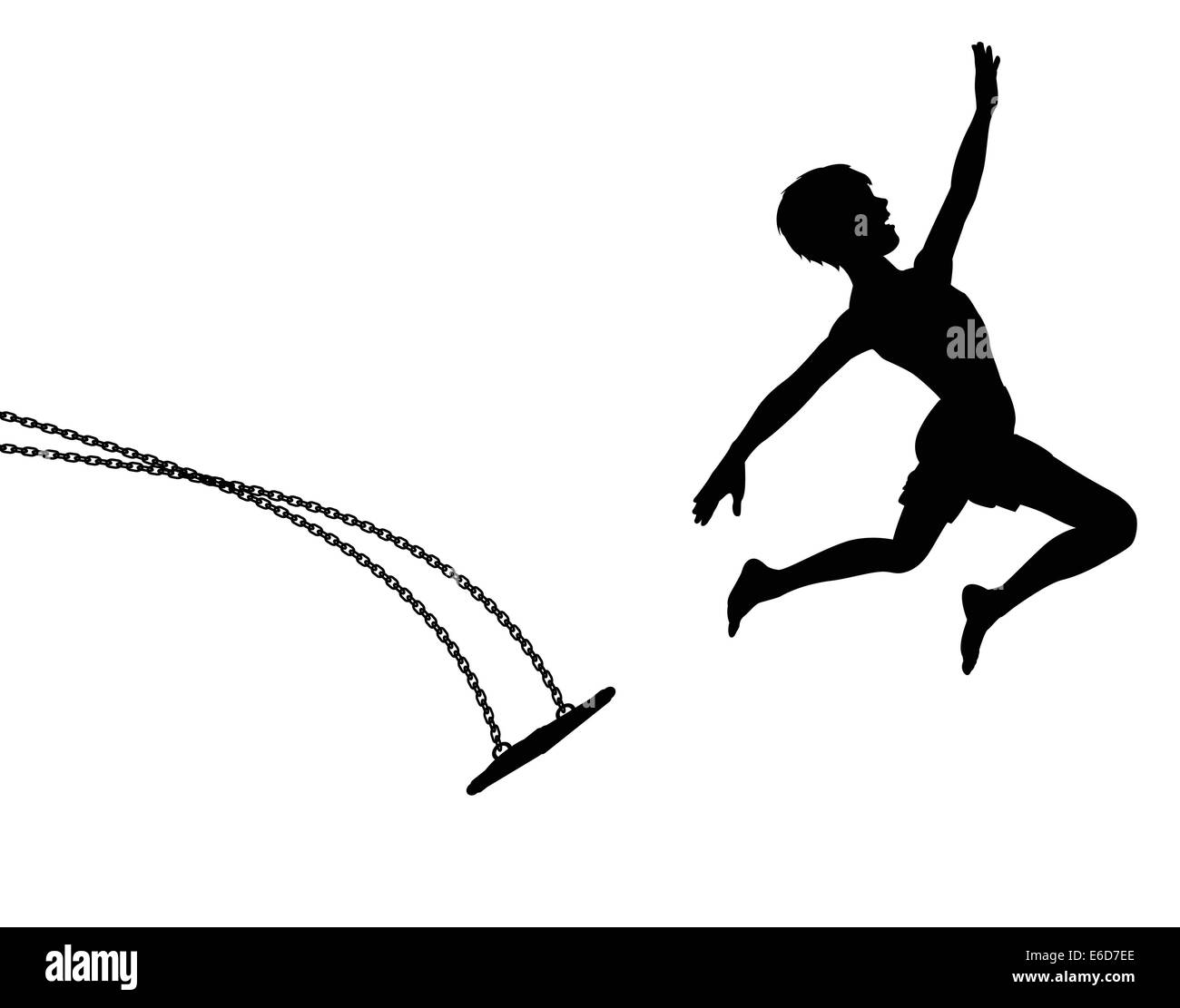Leap off swing hi-res stock photography and images - Alamy
