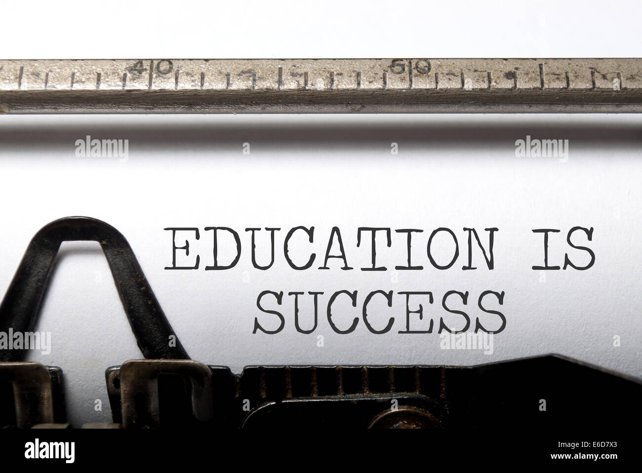 Education is success Stock Photo - Alamy