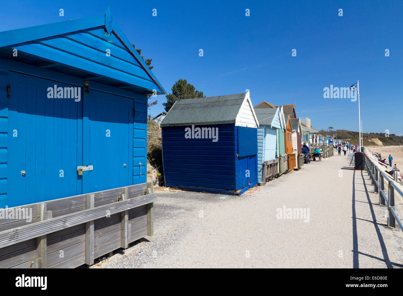 Friars Cliff Beach at Christchurch Dorset England UK Europe Stock Photo ...
