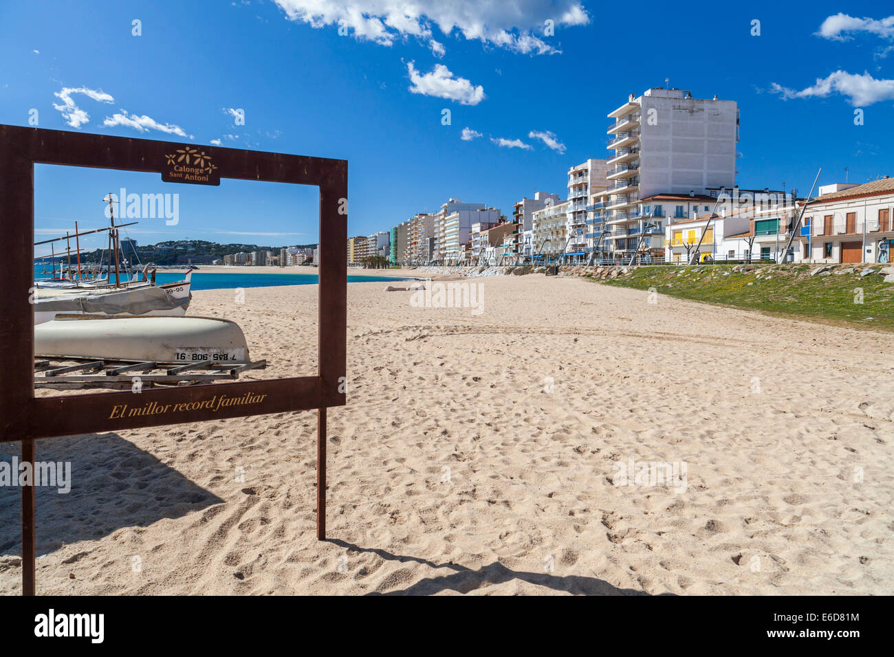 Sant Antoni de Calonge,Calonge,Catalonia,Spain Stock Photo - Alamy