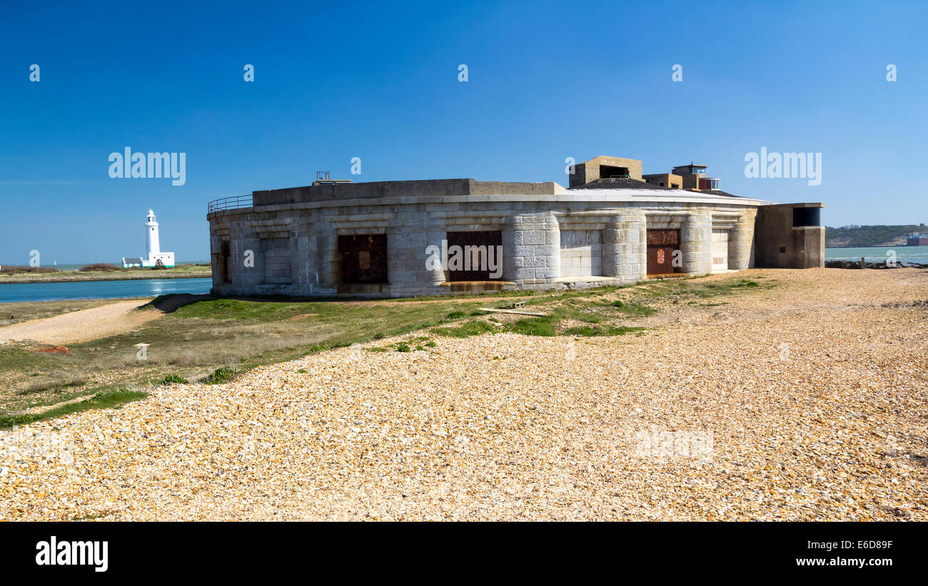 Hurst Castle near Milford-on-Sea Hampshire in England, built by Henry ...