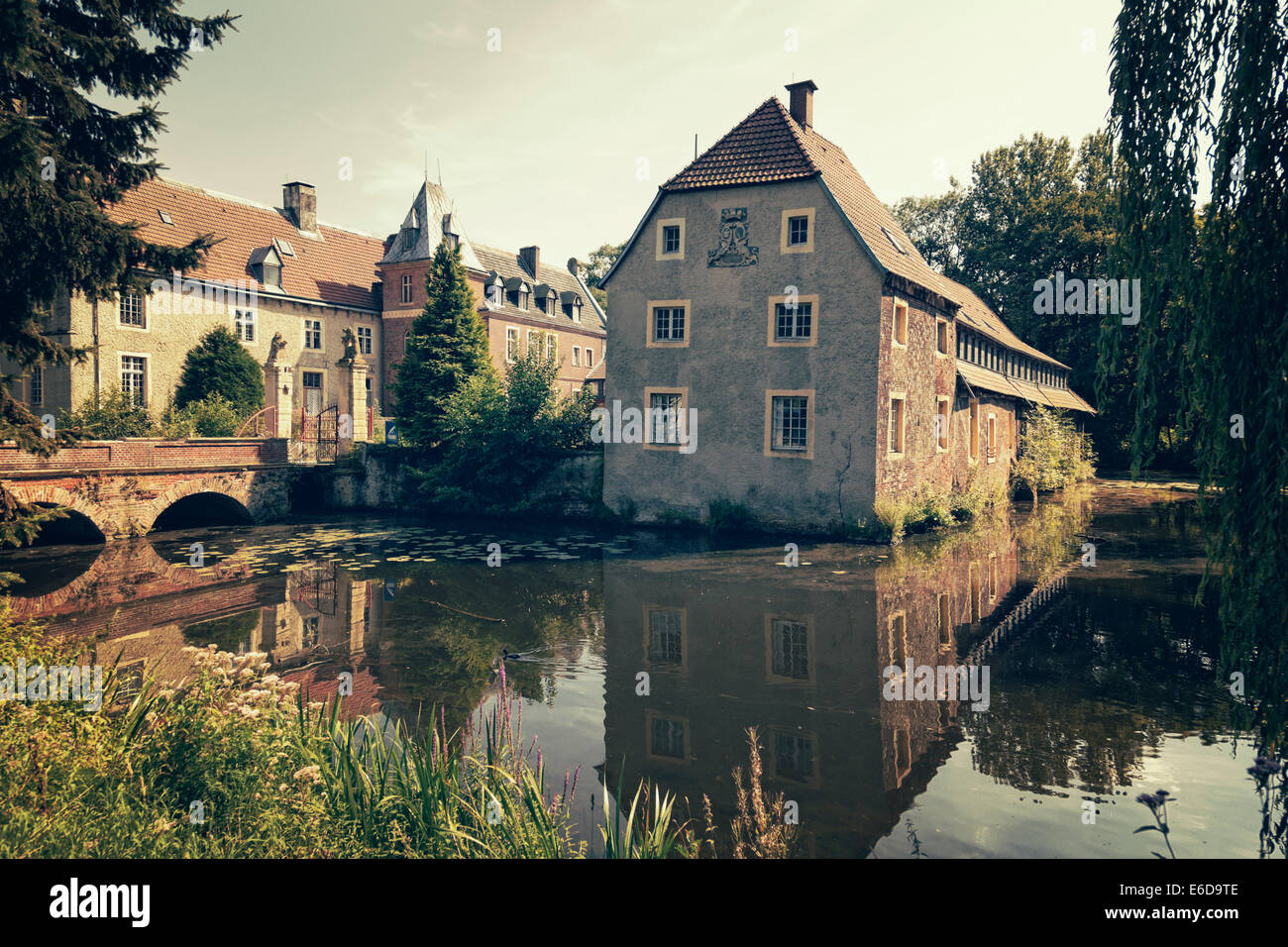 Germany, North Rhine-Westphalia, Senden Castle Stock Photo - Alamy