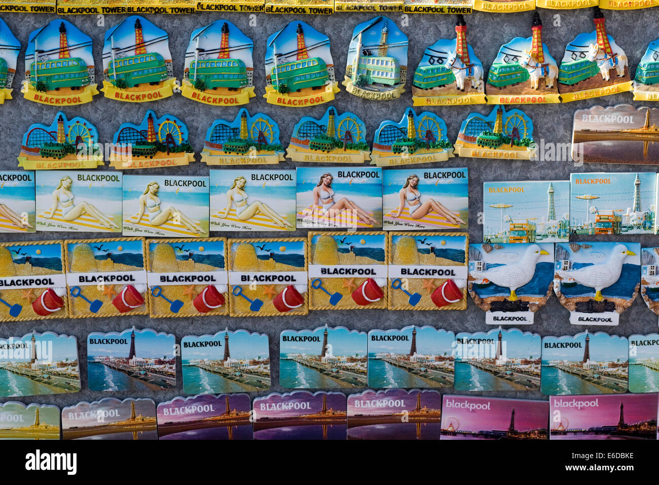 Fridge magnets blackpool hi-res stock photography and images - Alamy