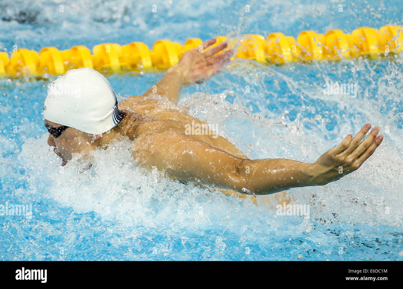 Nanjing, China's Jiangsu Province. 21st Aug, 2014. Gold Medalist Yu ...
