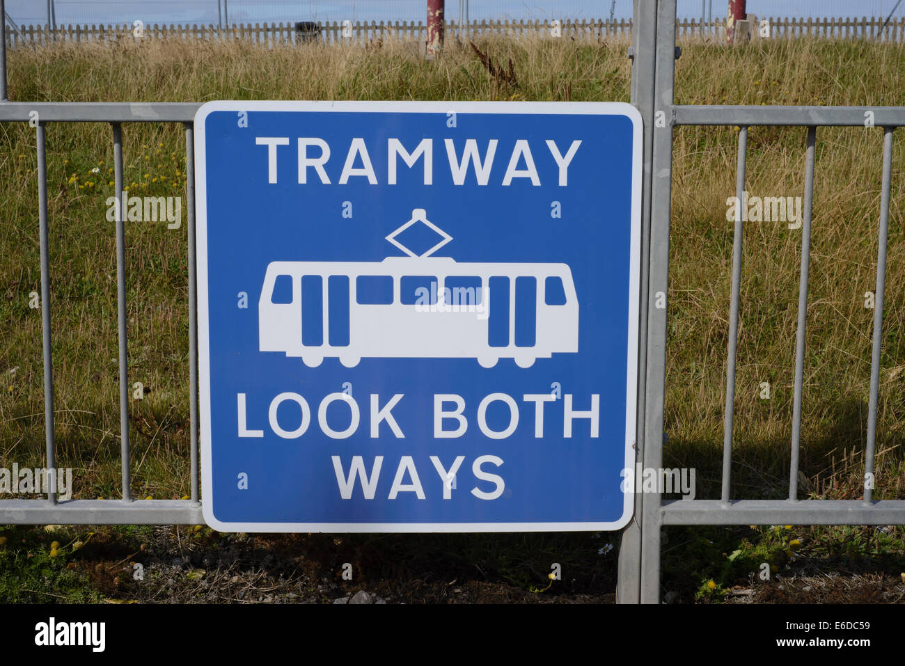 Tramway sign hi-res stock photography and images - Alamy