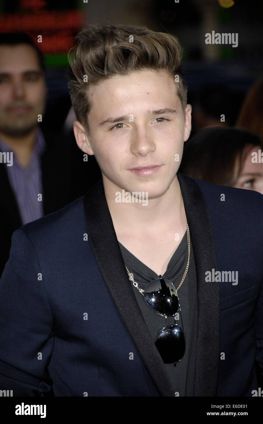 Los Angeles, CA, USA. 20th Aug, 2014. Brooklyn Beckham at arrivals for ...