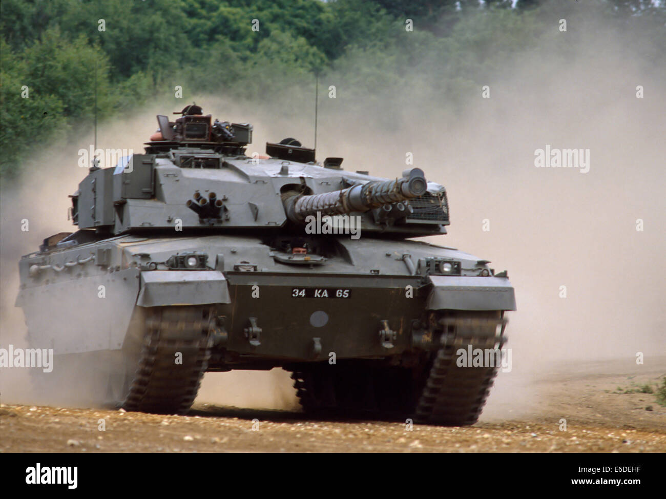 Royal Army, "Challenger" tank Stock Photo - Alamy
